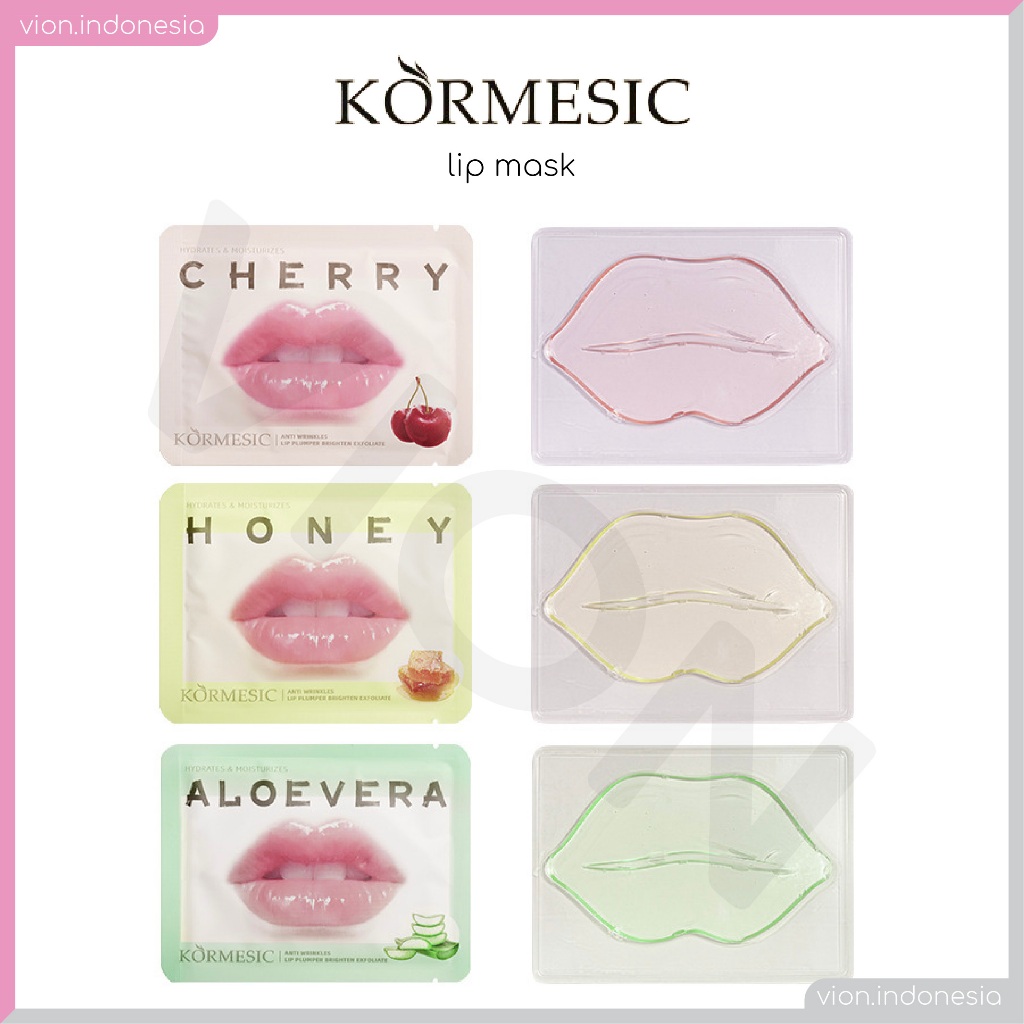 Jual KORMESIC Lip Mask Pelembab Bibir Kering Pecah Moisturizing Masker ...