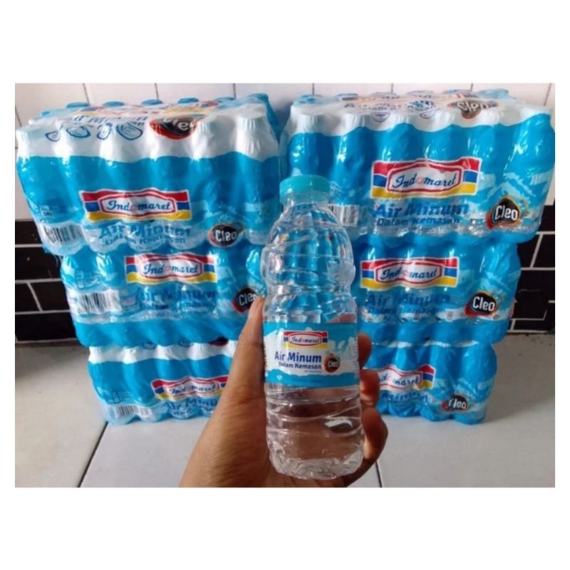 Jual Air Mineral Cleo versi indomaret isi 24 botol | Shopee Indonesia