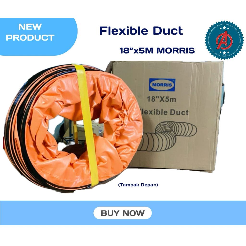 Jual Selang Portable Blower/ Axial Blower 18 Inch x 5 meter | Shopee ...