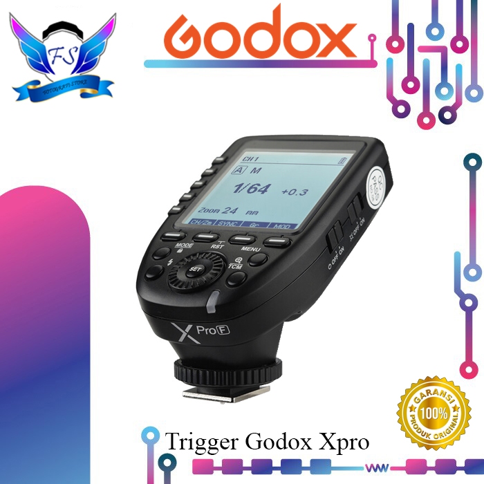 Jual TRIGGER GODOX XPRO FOR FUJI TRIGGER TTL WIRELESS | Shopee Indonesia