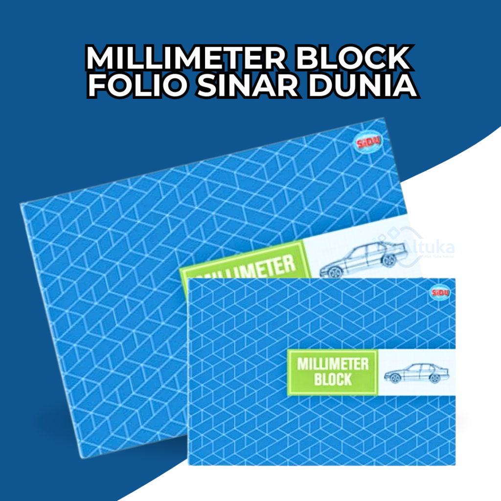Jual Buku Milimeter Block / Milimeter Blok Ukuran Folio | Shopee Indonesia