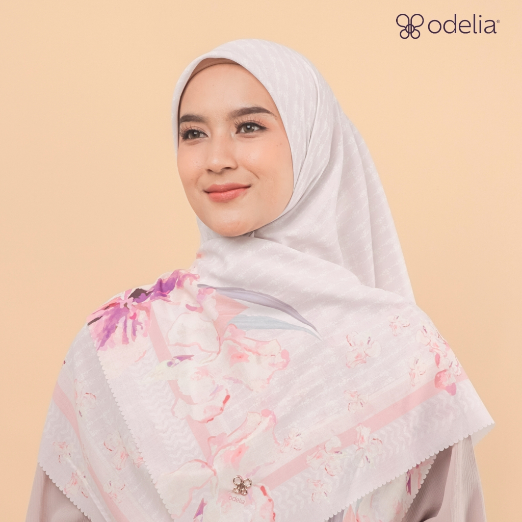 Jual Odelia - Sausan scarf syari 120 x 120 | Hijab segi empat syari | Shopee Indonesia