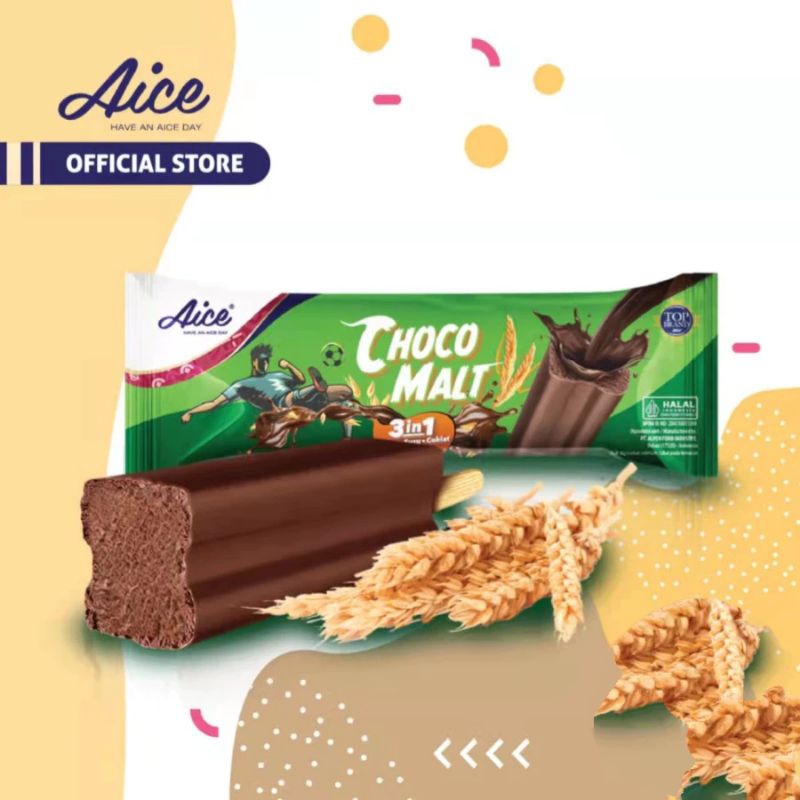 Jual Aice choco malt 1 box isi 50 pcs | Shopee Indonesia
