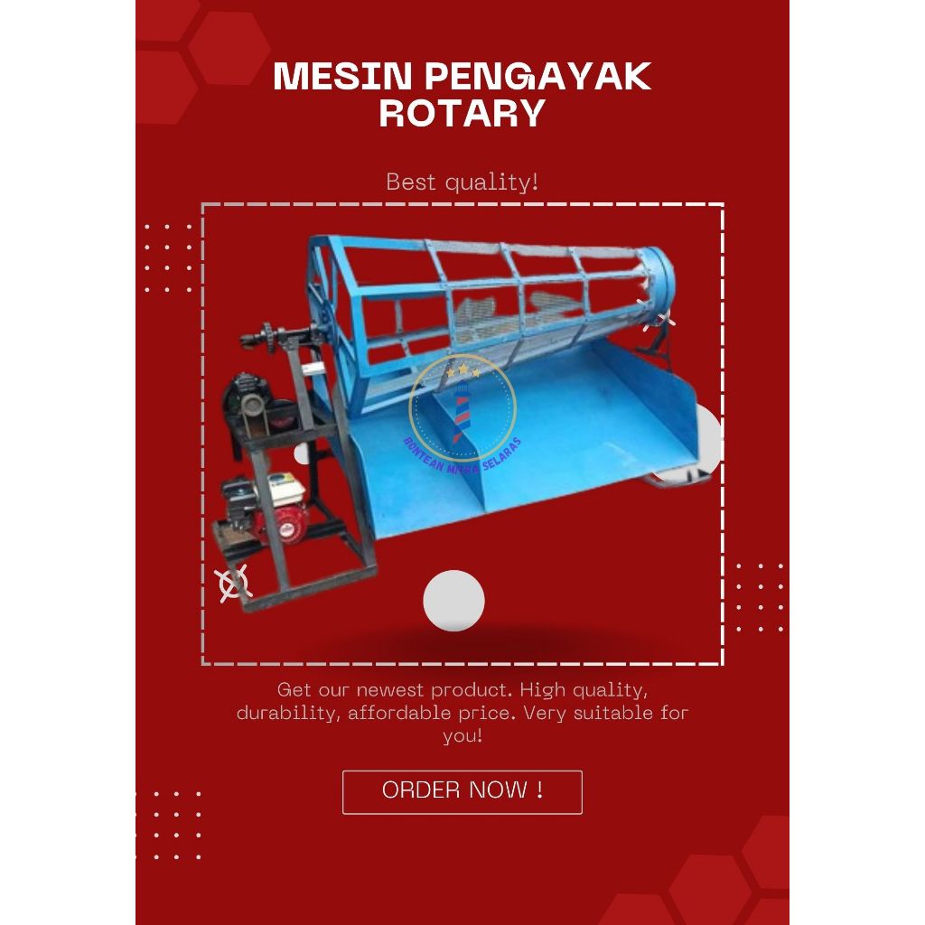 Jual Mesin Pengayak Ayakan sortasi penyaring kompos pasir bijian dll ...