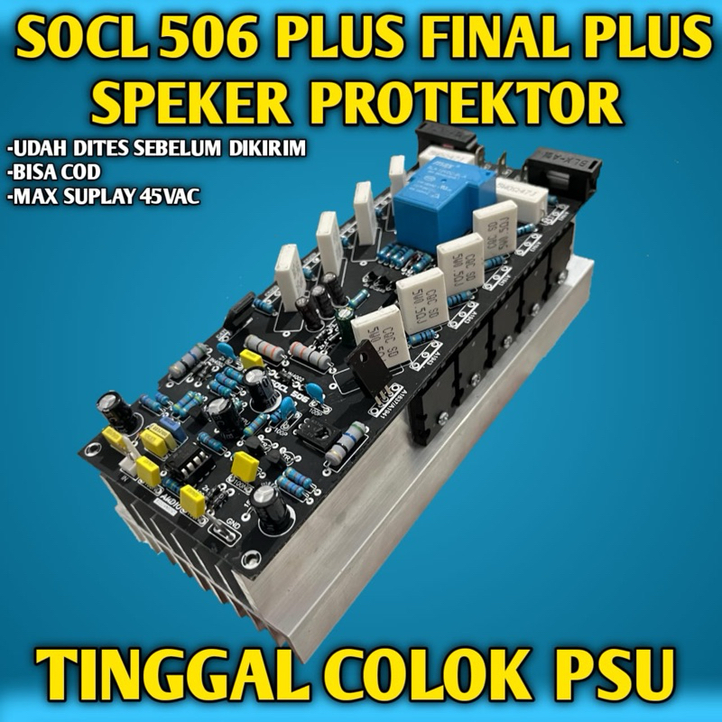 Jual SOCL 506 PLUS FINAL POWER AMPLIFIER 5SET FINAL THOSIBA (PB ...