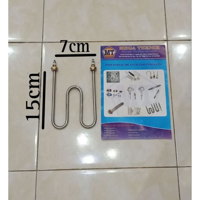 Jual Tubular Heater Model W / Elemen Celup Dan Kering | Shopee Indonesia