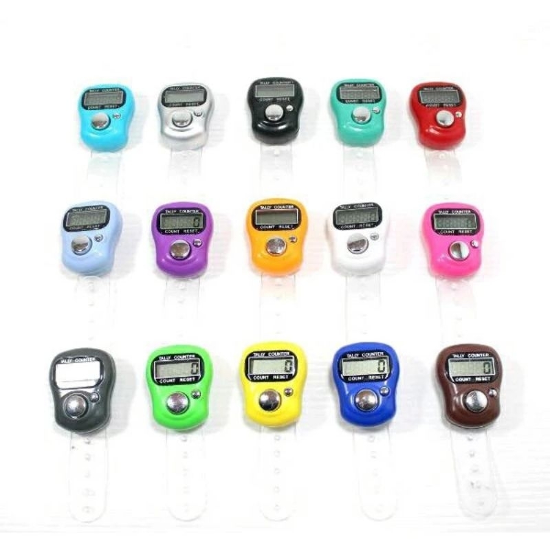 Jual Alat Hitung Digital Led Tasbih Jari Counter Tally Tasbeh Ibadah ...
