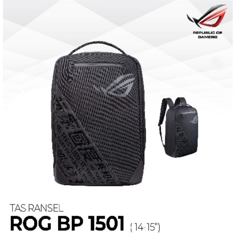 Jual TAS LAPTOP RANSEL ASUS ROG GAMING backpack fit 14" 15" | Shopee ...