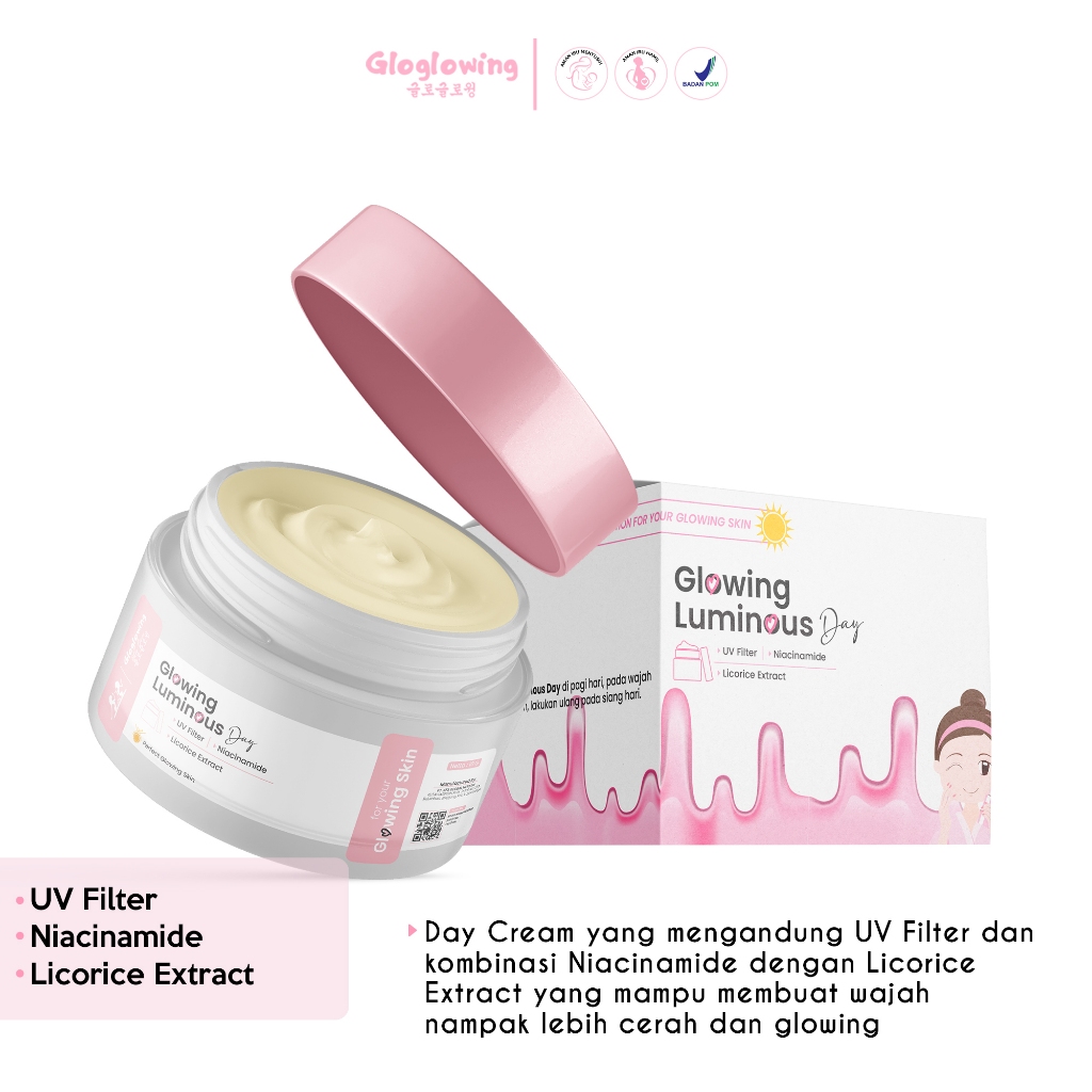 Jual GLOGLOWING Glowing Luminous Day 10g | Shopee Indonesia