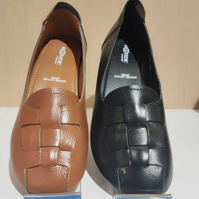 Jual ROHDE 6922 Sepatu Casual Wanita Warna Black dan Tan | Shopee Indonesia