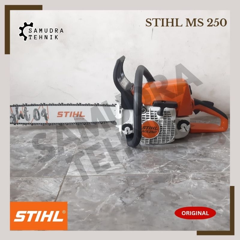 Jual MESIN CHAINSAW/MESIN GERGAJI KAYU STIHL MS250 BAR 20INCH STIHL ORIGINAL | Shopee Indonesia