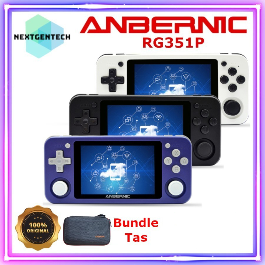 Jual Anbernic Rg351p Retro Handheld Video Game Console Mini Portable