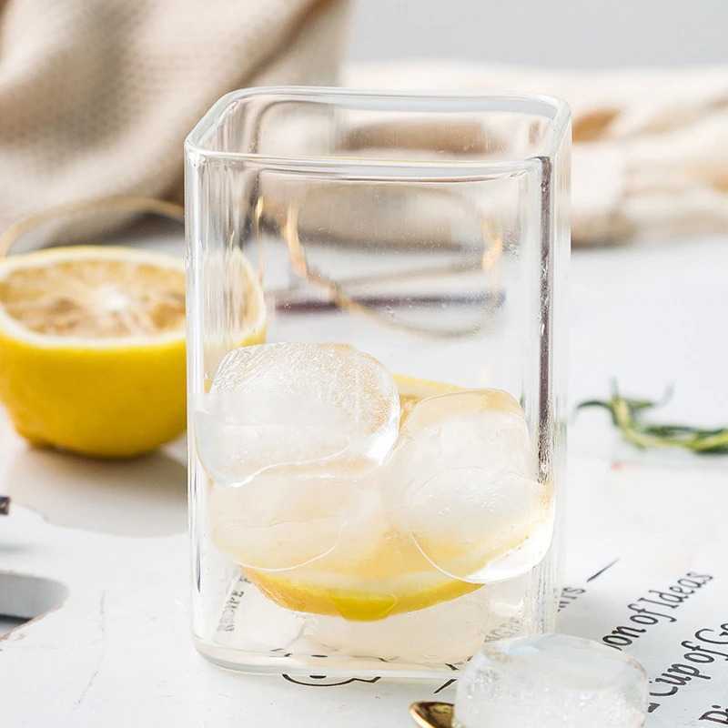 Jual One Two Cups Gelas Kaca Kotak Cocktail Borosilicate Glass | Shopee Indonesia