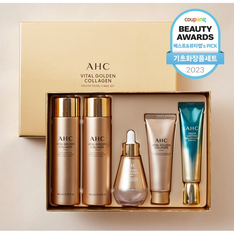 Jual AHC Vital Golden Collagen Youth Total Care Set | Shopee Indonesia