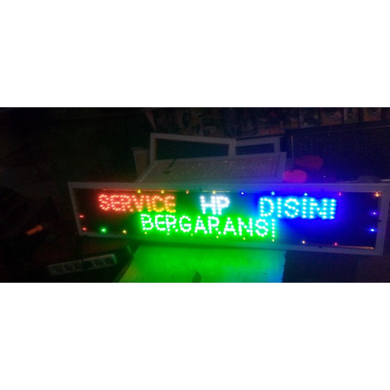 Jual Lampu tulisan SERVICE HP DISINI BERGARANSI | Shopee Indonesia