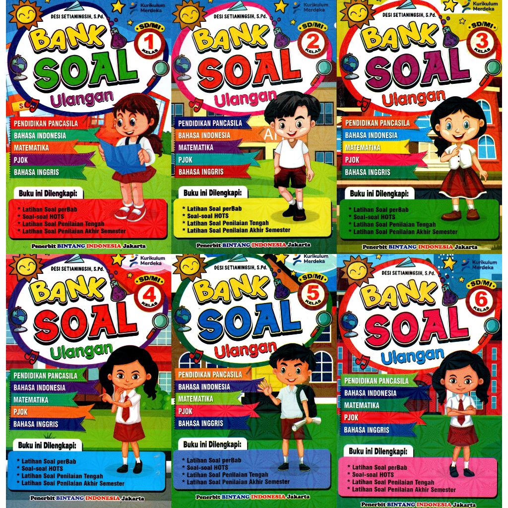 Jual BANK SOAL ULANGAN SD KELAS 1,2,3,4,5,6 | Shopee Indonesia