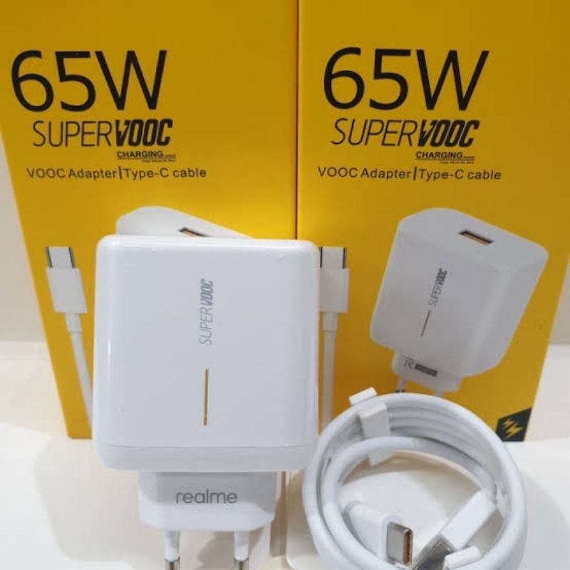 Jual Genuine Charger Travel Adapter Fast Charging Super VOOC 65W USB ...