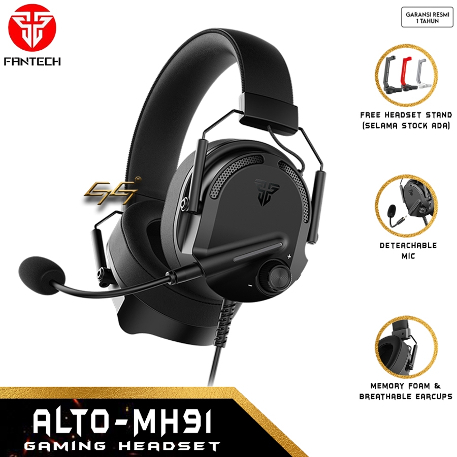 Jual Hedset Gaming Fantech ALTO MH91 Multiplatform Mobile Gaming ...