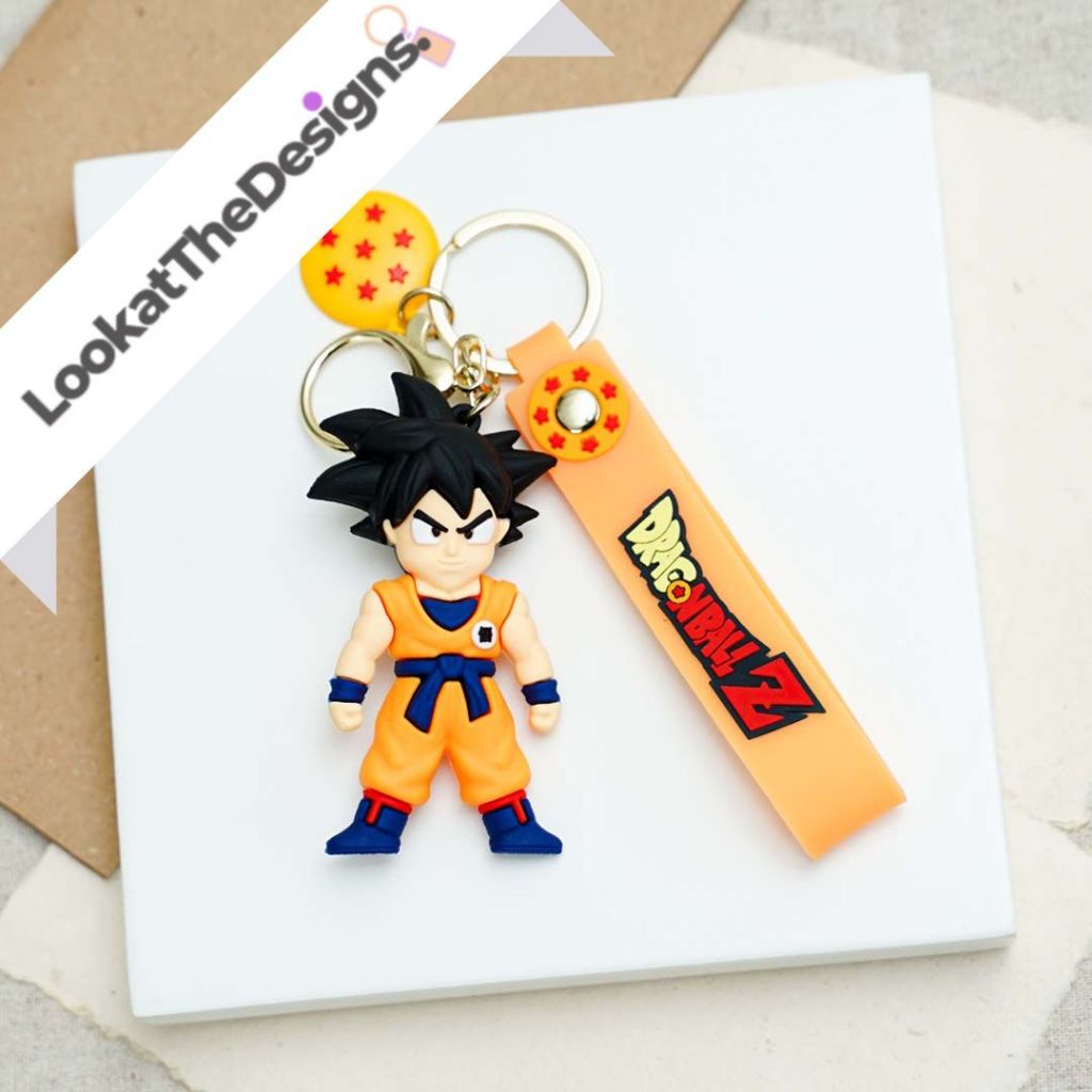 Jual Gantungan Kunci 3D Dragonball Goku Gohan - Gantungan Keychain ...
