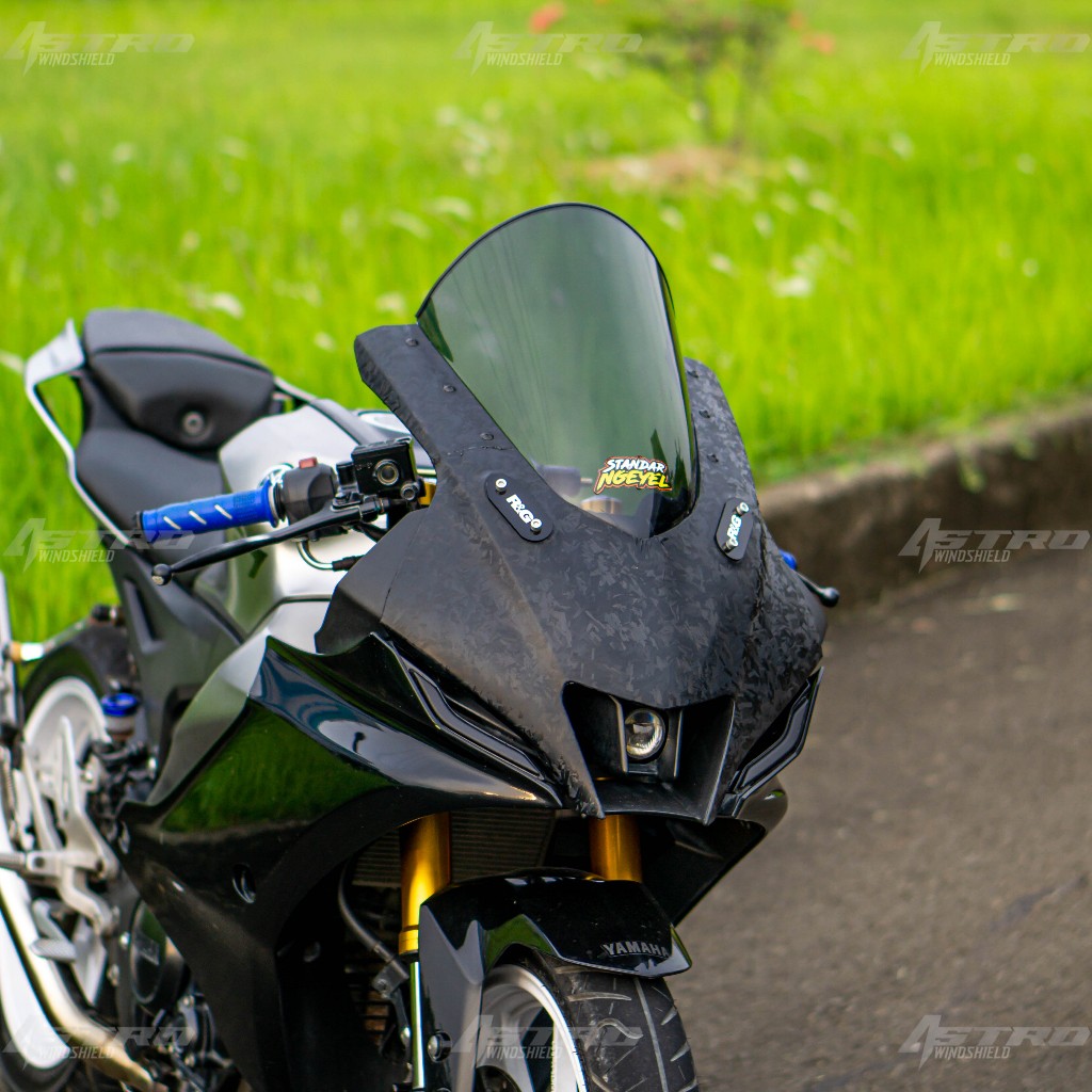 Jual WINDSHIELD VISOR FULL JENONG YAMAHA R15 V3/V4 TEBAL 3MM + LIST ...