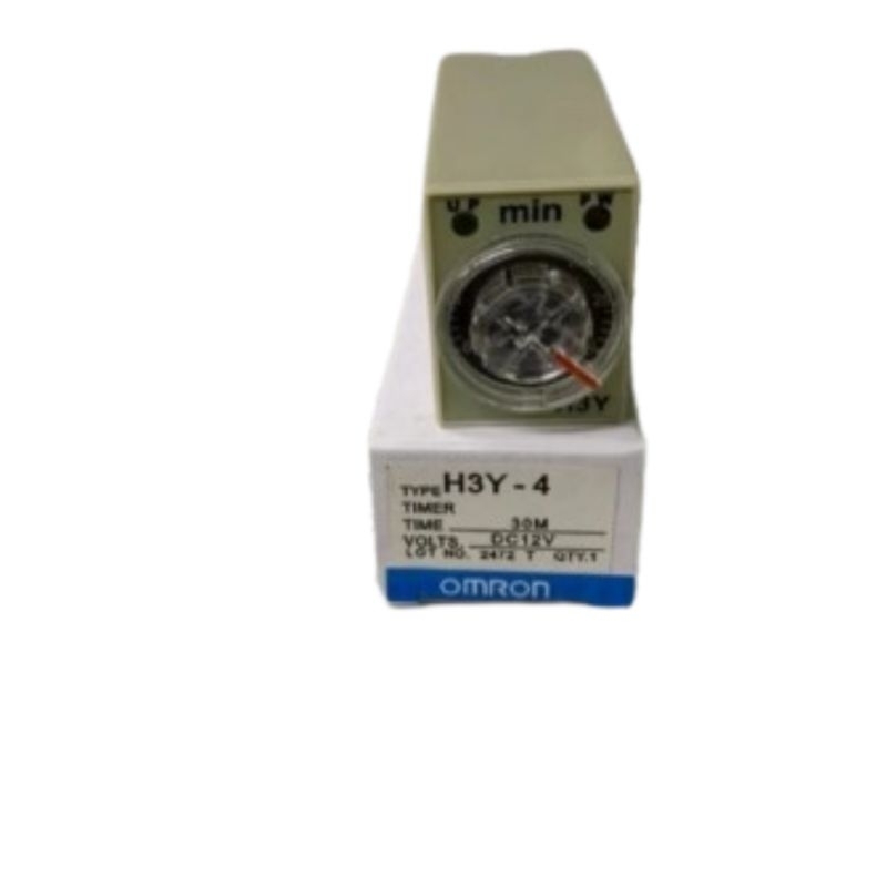 Jual TIMER OMRON H3Y - 4 DC 12V. TIMER DELAY. 0 - 30 MENIT . SOLID STATE | Shopee Indonesia
