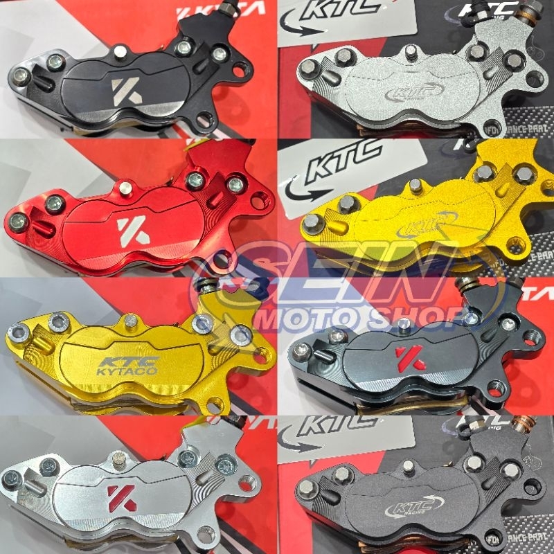 Jual Kaliper Ktc Kytaco 4P 4 piston Crm 101 Universal Kaliper Only Kanan Kyta | Shopee Indonesia