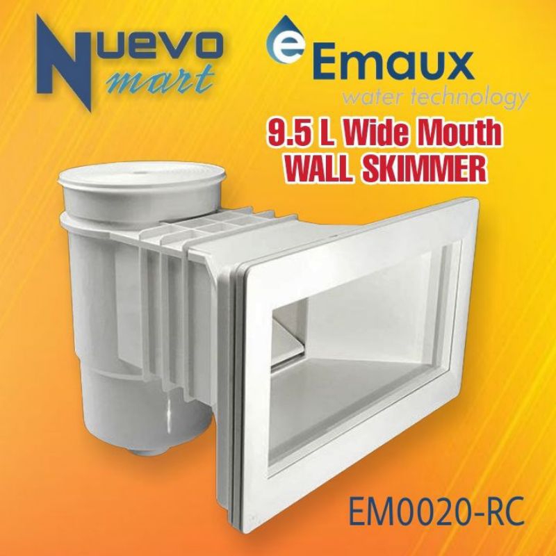 Jual Skimmer Box EMAUX EM0020 RC / 9.5L Wide Mouth Wall Skimmer Box ...