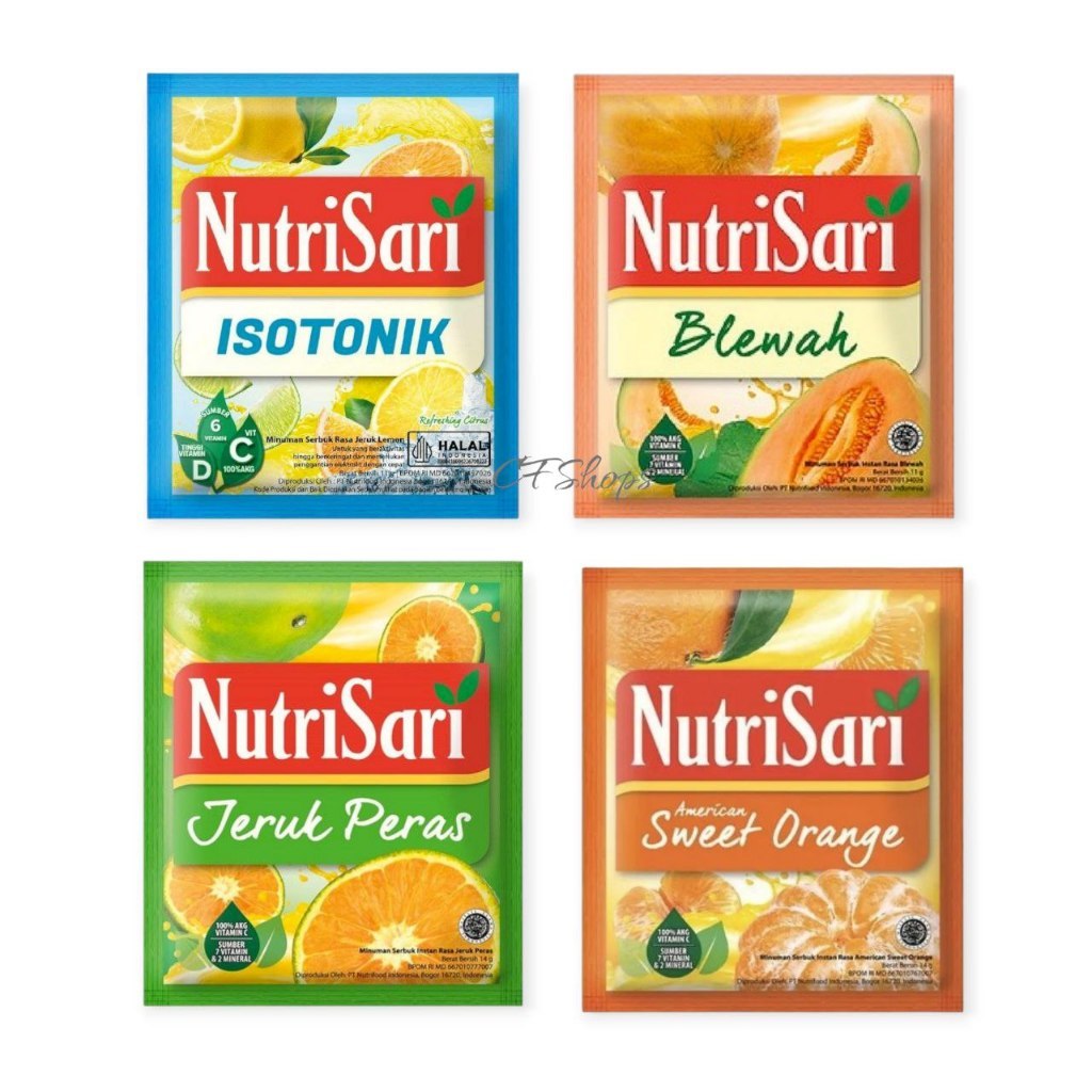 Jual NutriSari sachet All varian 12s | Shopee Indonesia