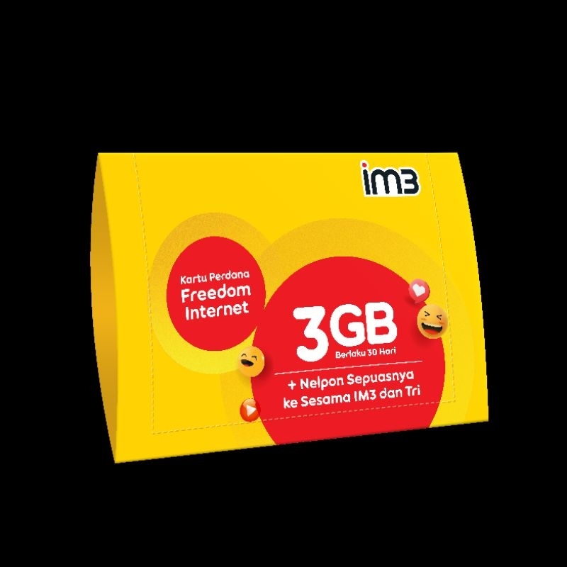 Jual KARTU PERDANA M3 INDOSAT 3+3GB JABODETABEK SUKABUMI | Shopee Indonesia