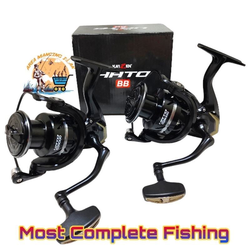 Jual Reel Kaizen HATO BB BG GC 1000-8000 Power Handle | Shopee Indonesia