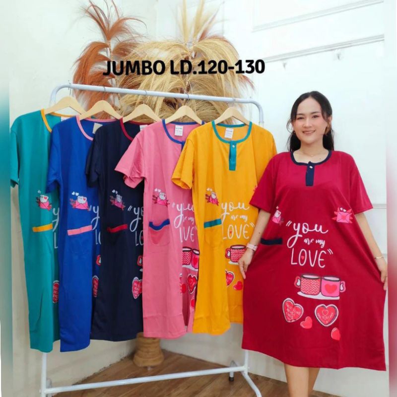 Jual DASTER BUMIL XXL JUMBO MURAH BAGUS BAJU TIDUR WANITA | Shopee ...