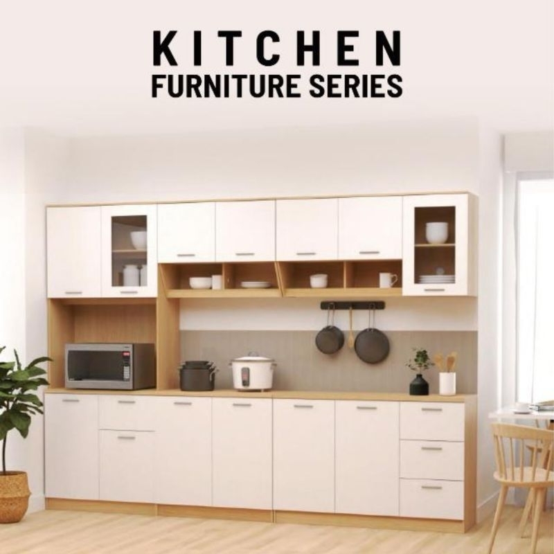 Jual AGIO - REA Kitchen Cabinet / Lemari dapur Gantung Murah | Shopee ...