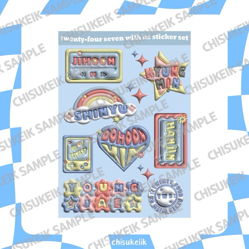 Jual TWS STICKER FANMADE EDITION | Shopee Indonesia