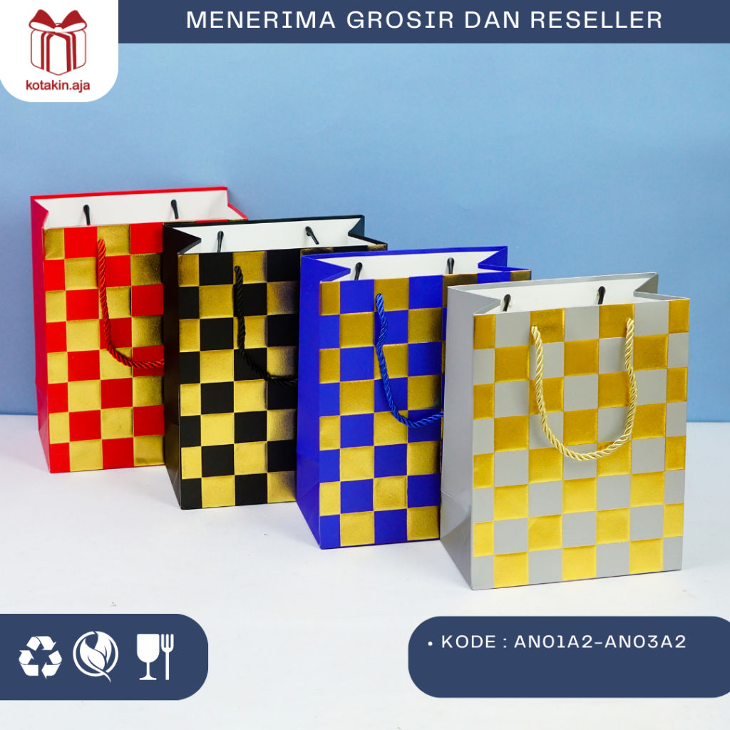 Jual Paper Bag Kado / Paper Bag Motif / Paper Bag Hampers / Paper Bag ...