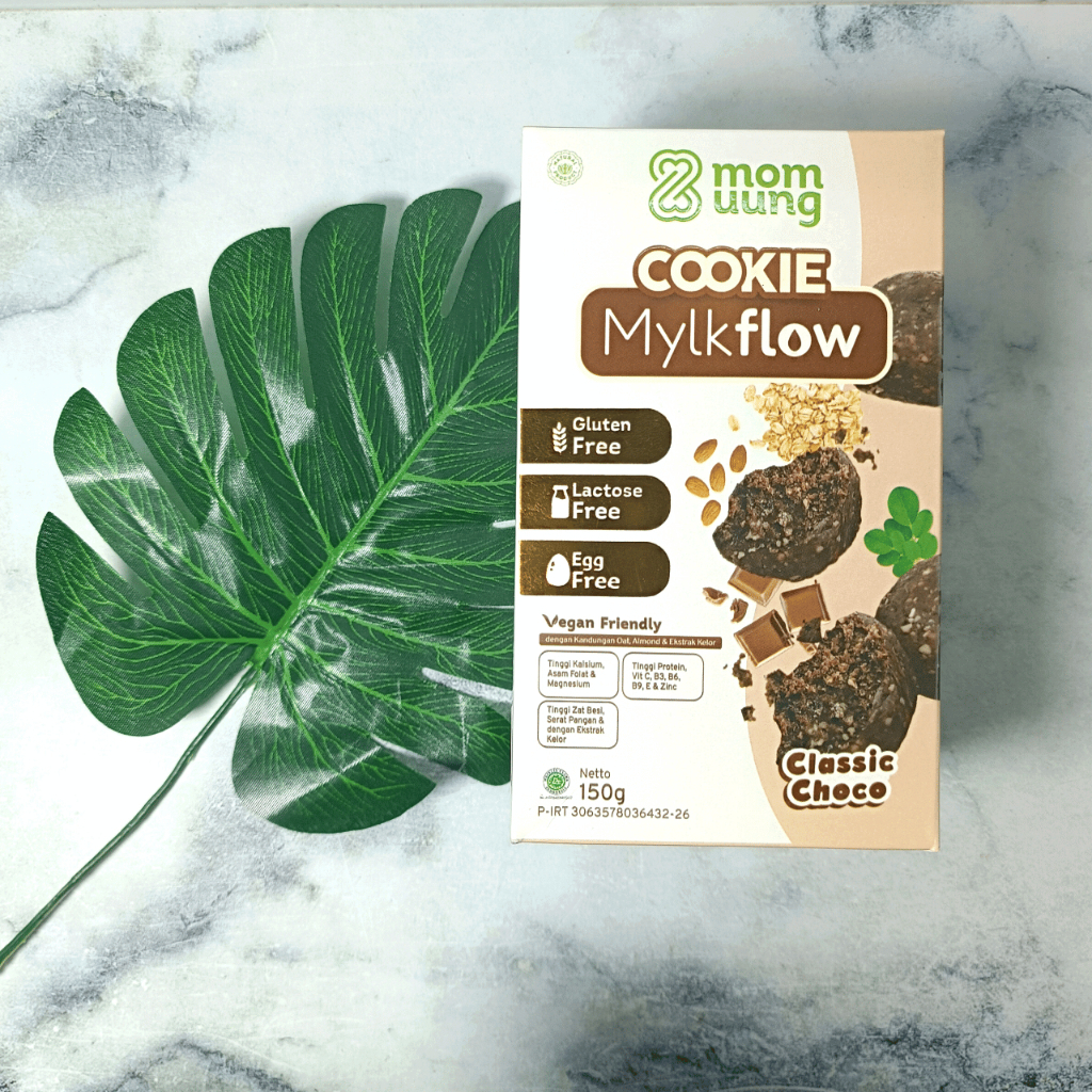 Jual Mom Uung Cookie Mylkflow 150gr Kukis Sehat Ekstrak Daun Kelor ...