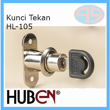 Jual Kunci Laci Tusuk Tekan Push Lock HUBEN HL105 | Shopee Indonesia