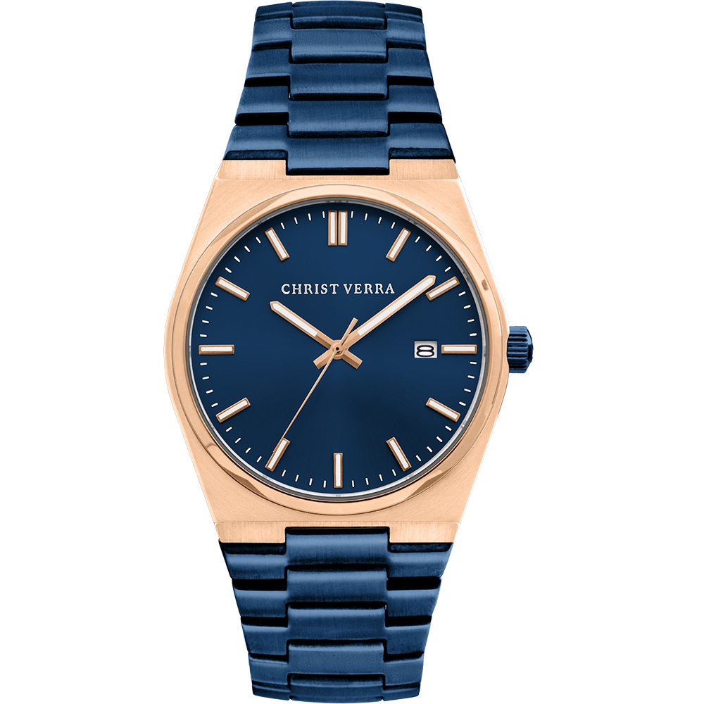 Jual Christ Verra Casual Men's Watches CV 12336G-1J BLU | Shopee Indonesia