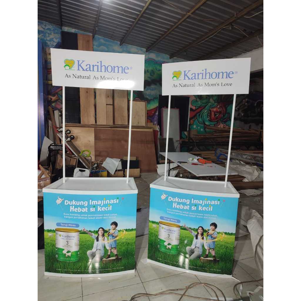Jual Event DesK Branding / Meja Jualan / Meja Promosi Event / Booth ...