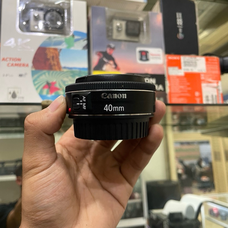 Jual Lensa fix canon 40mm f2.8 stm | Shopee Indonesia