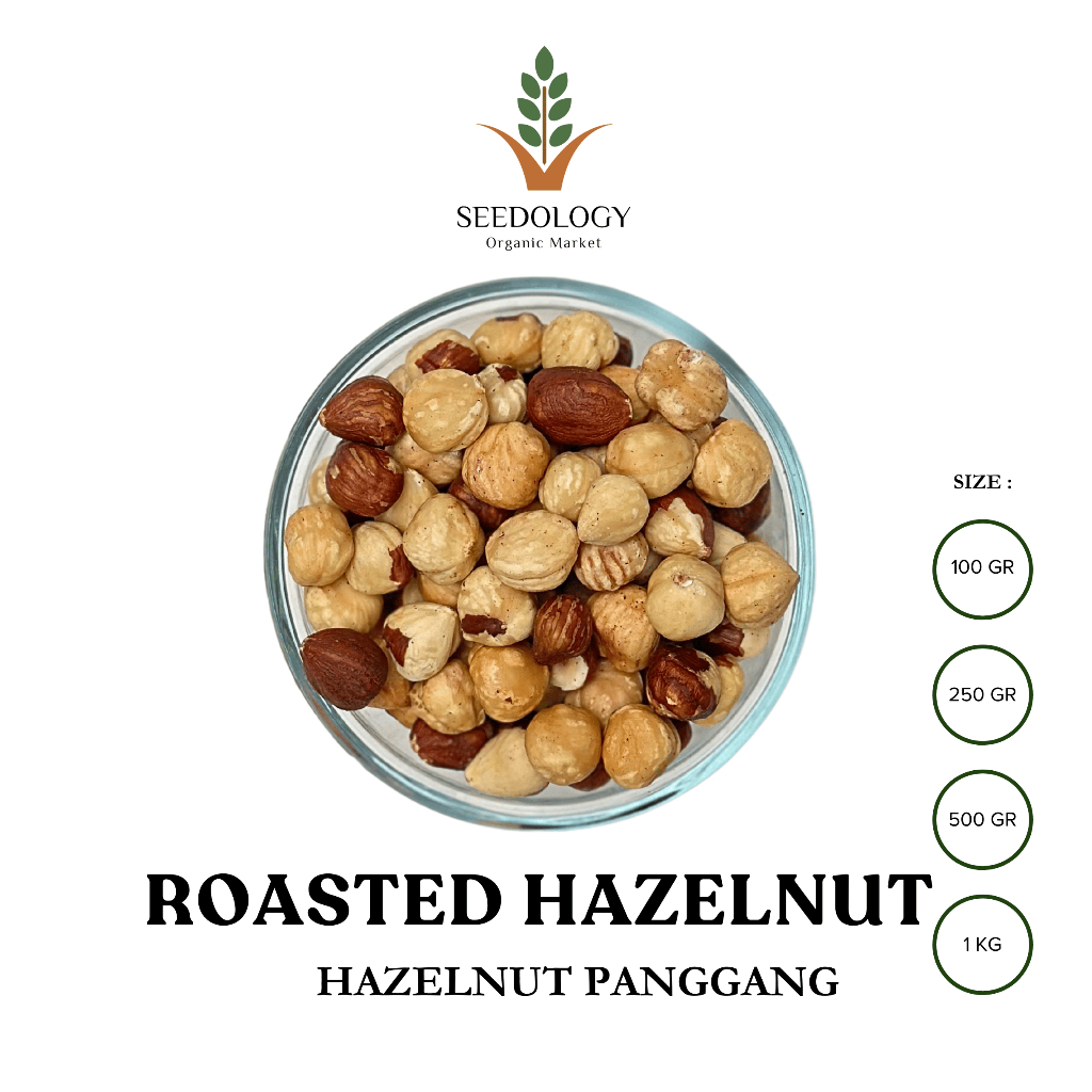 Jual Roasted Hazelnut 1kg - Kacang Hazelnut Panggang | Shopee Indonesia