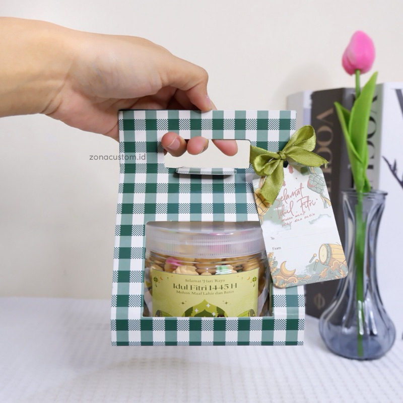 Jual Hampers Lebaran Mini Idul fitri Parcel Lebaran kue kering Hampers ...