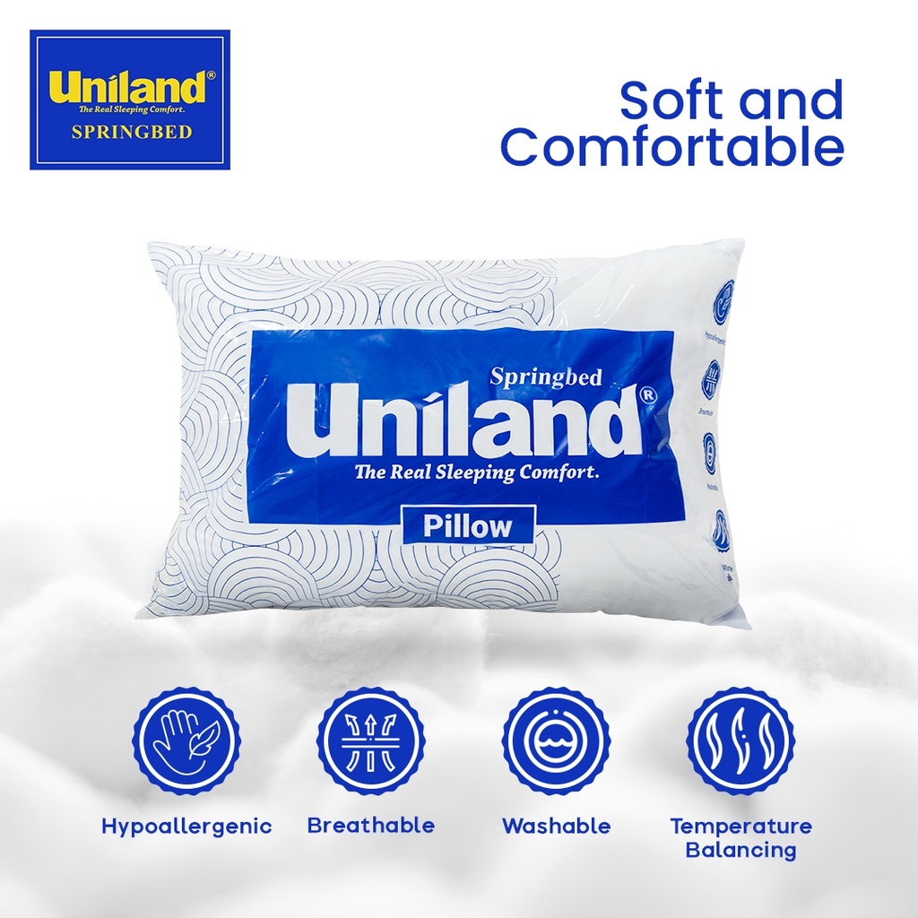 Jual Bantal Uniland Dacron - Silicon | Shopee Indonesia