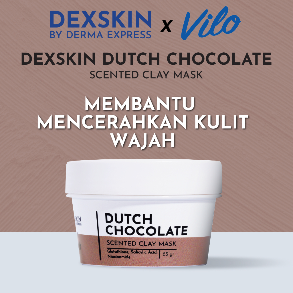 Jual DERMA EXPRESS DexSkin X Vilo Dutch Chocolate Scented Clay | Shopee ...