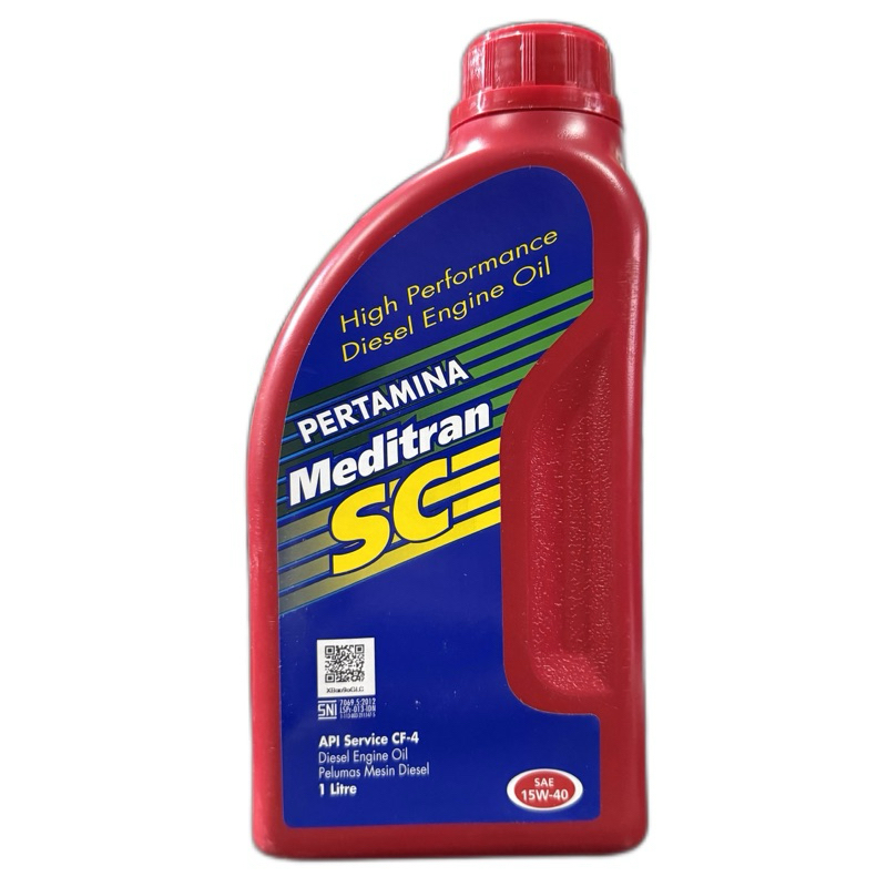 Jual OLI MEDITRAN SC SAE 15W-40 1 LITER/PELUMAS MESIN MOBIL&TRUK DIESEL 1 L | Shopee Indonesia