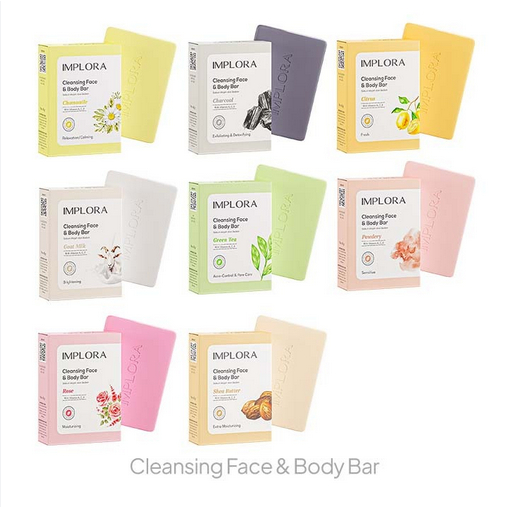 Jual Implora Cleansing Face & Body Bar Soap | Shopee Indonesia