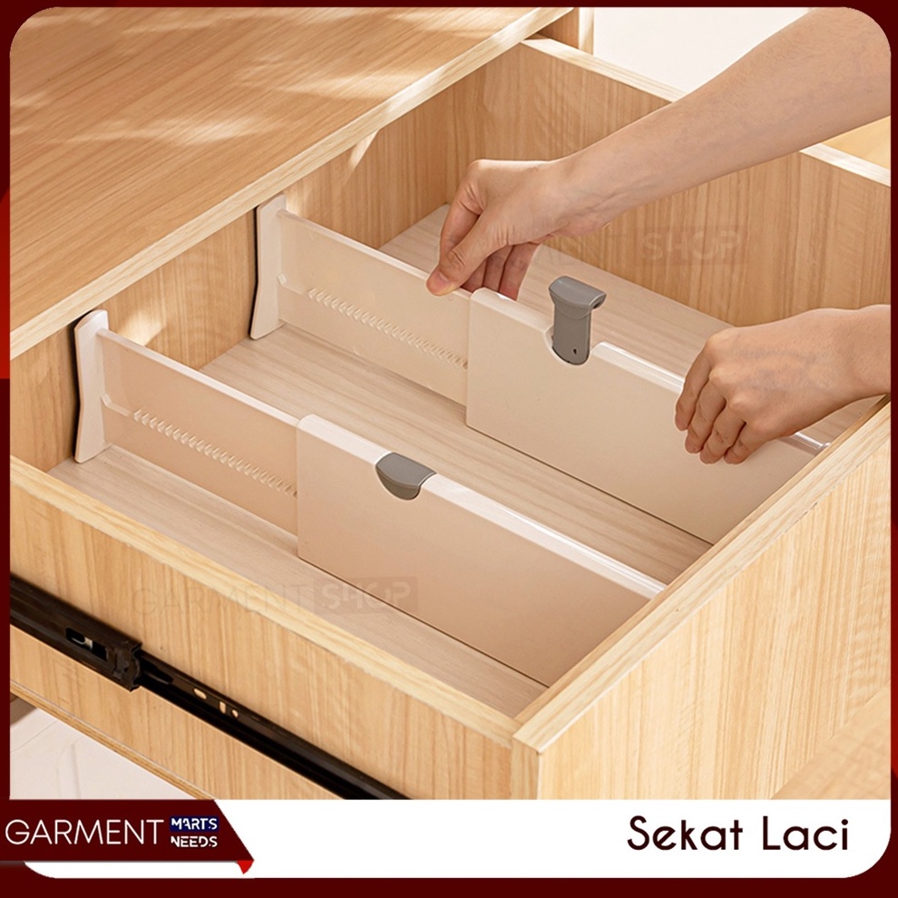Jual ART P48C Sekat Laci Pembatas Lemari Fleksibel Partisi Desktop ...