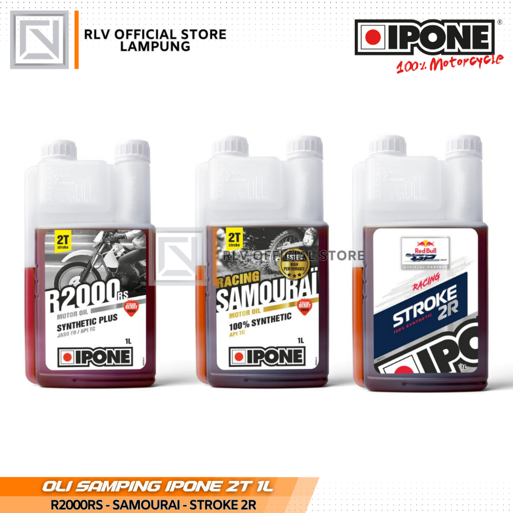 Jual Oli Ipone r2000 - Samourai - Stroke 2R Original - Pelumas oli ...