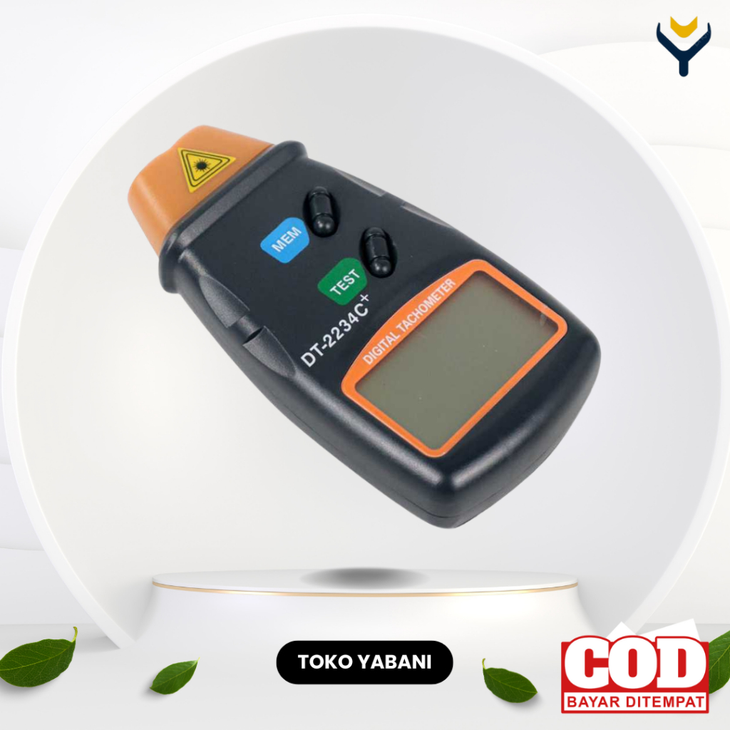 Jual Takometer Laser RPM Meter Alat Pengukur Putaran Mesin via Sinar ...