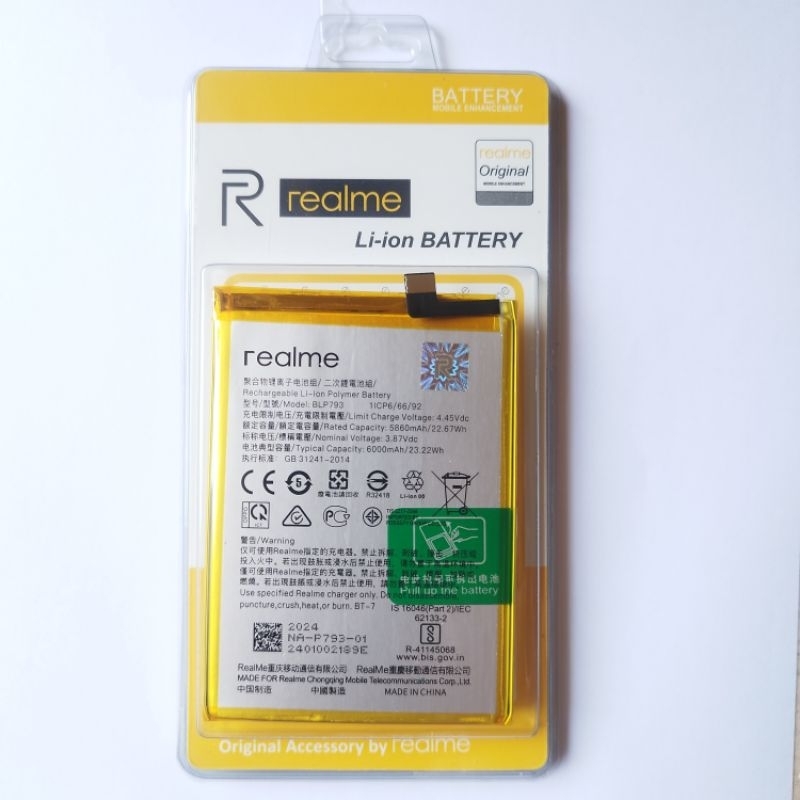 Jual BATERAI BATRE REALME C11 2020 C12 C15 C25 NARZ0 20 30A Narzo 50A ...