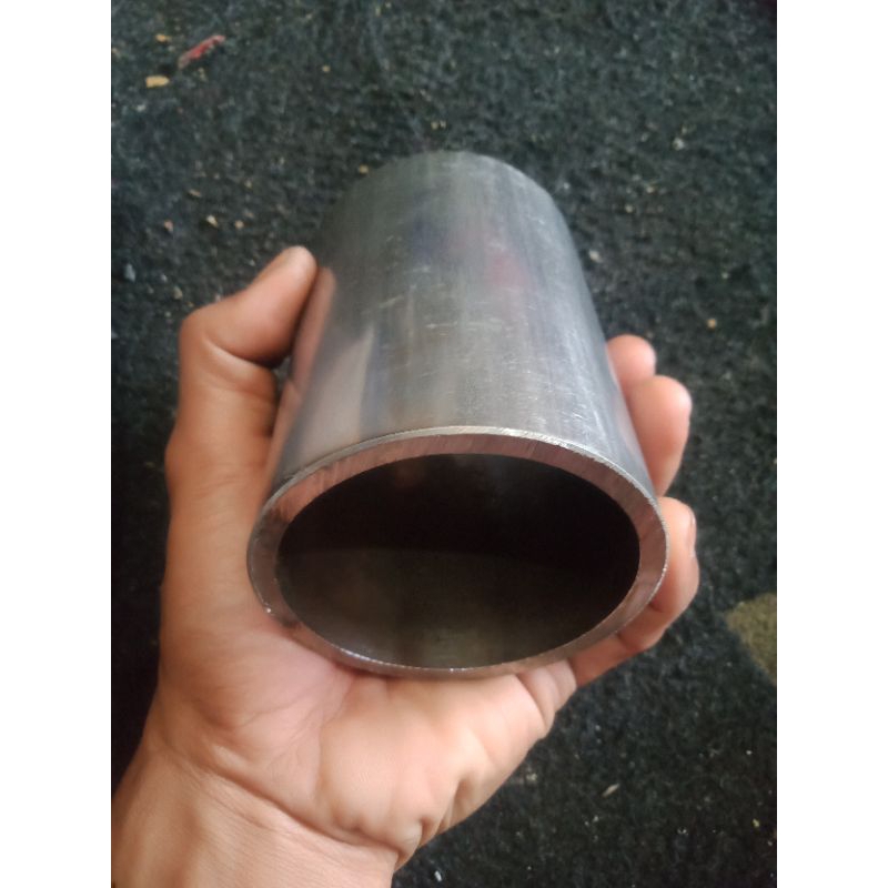 Jual pipa besi OD:75mm /ID 65mm tebal 5mm panjang 10cm-25cm | Shopee Indonesia